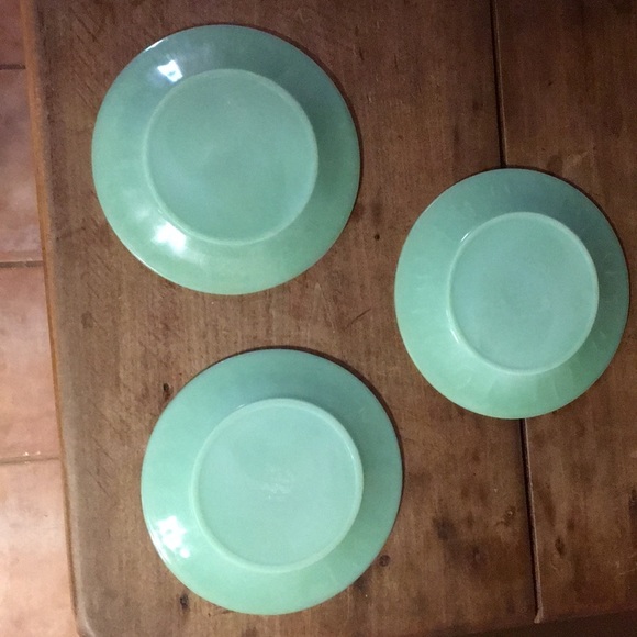 Fire King | Dining | Fire King 8 Inch Plates Set Of 3 | Poshmark